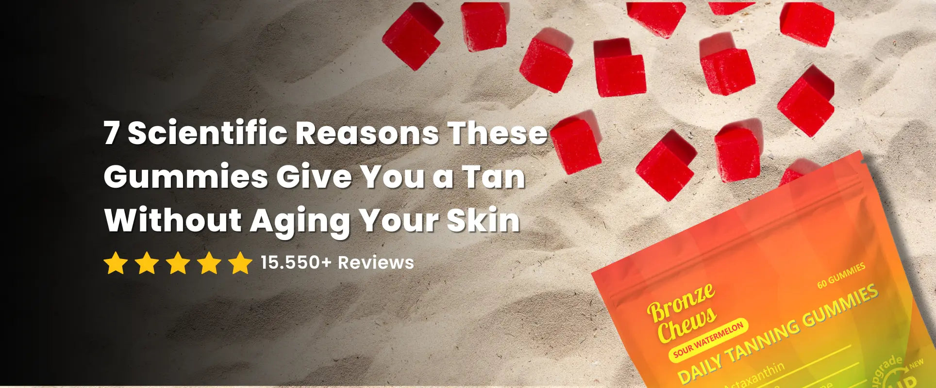 Tanning Gummies That Tan Skin Without Aging – BronzeChews